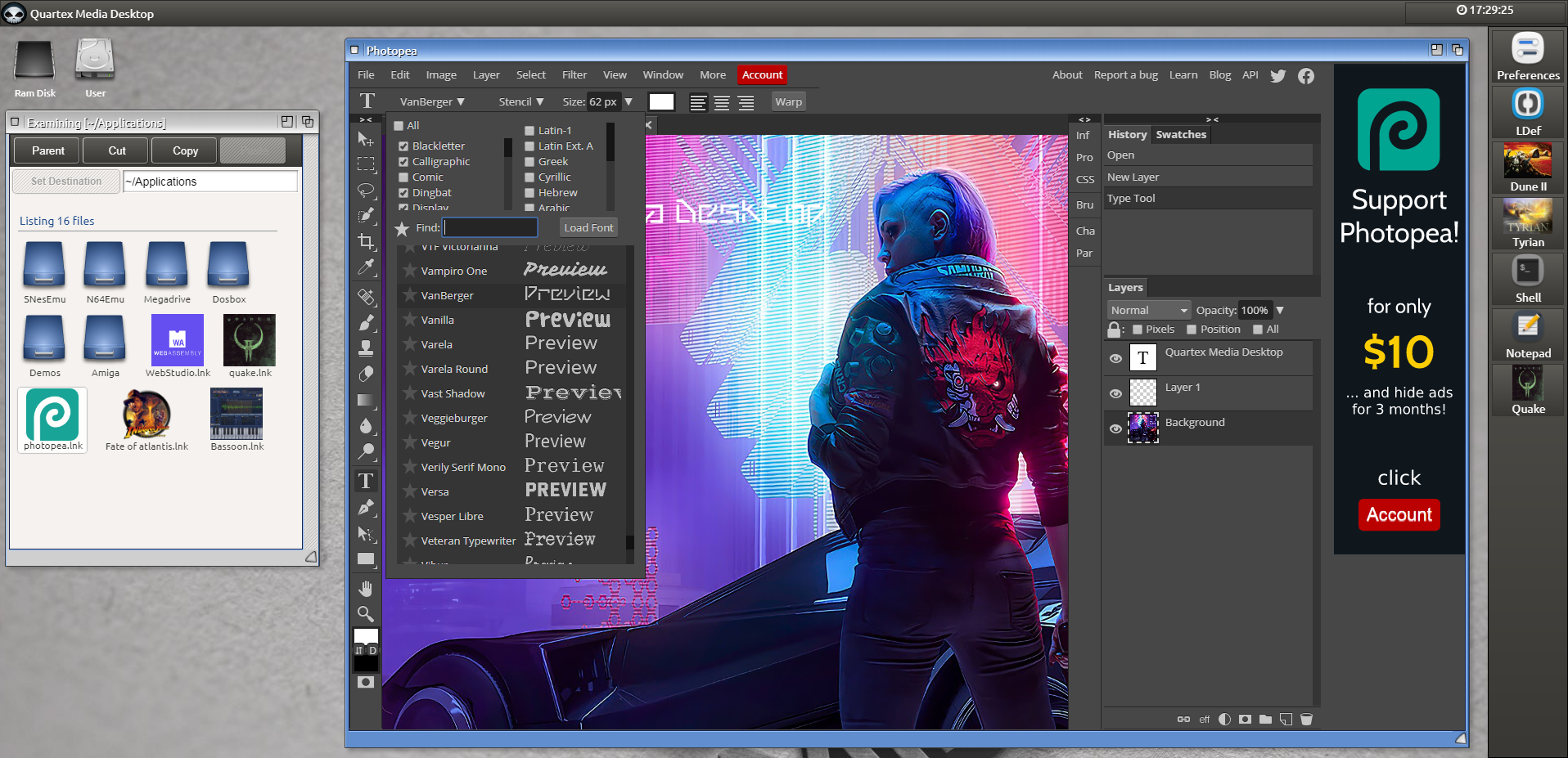 Quartex Media Desktop Quartex Pascal